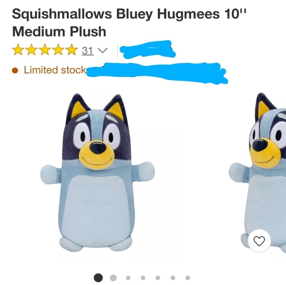 Squishmallows | Toys | Inch Plush Bluey Squish | Poshmark
